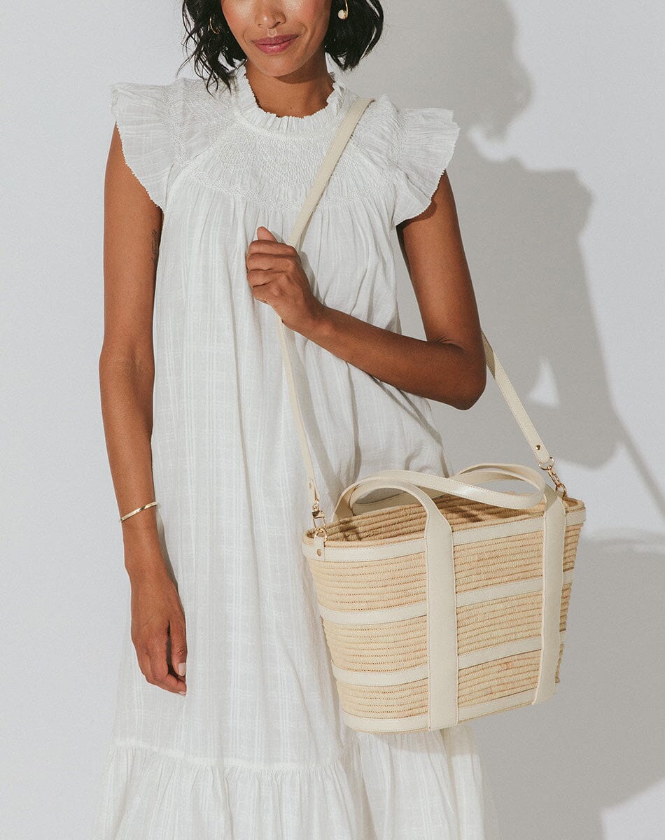 Cleobella - Stella Market Bag Natural Tote - Sands Boutique