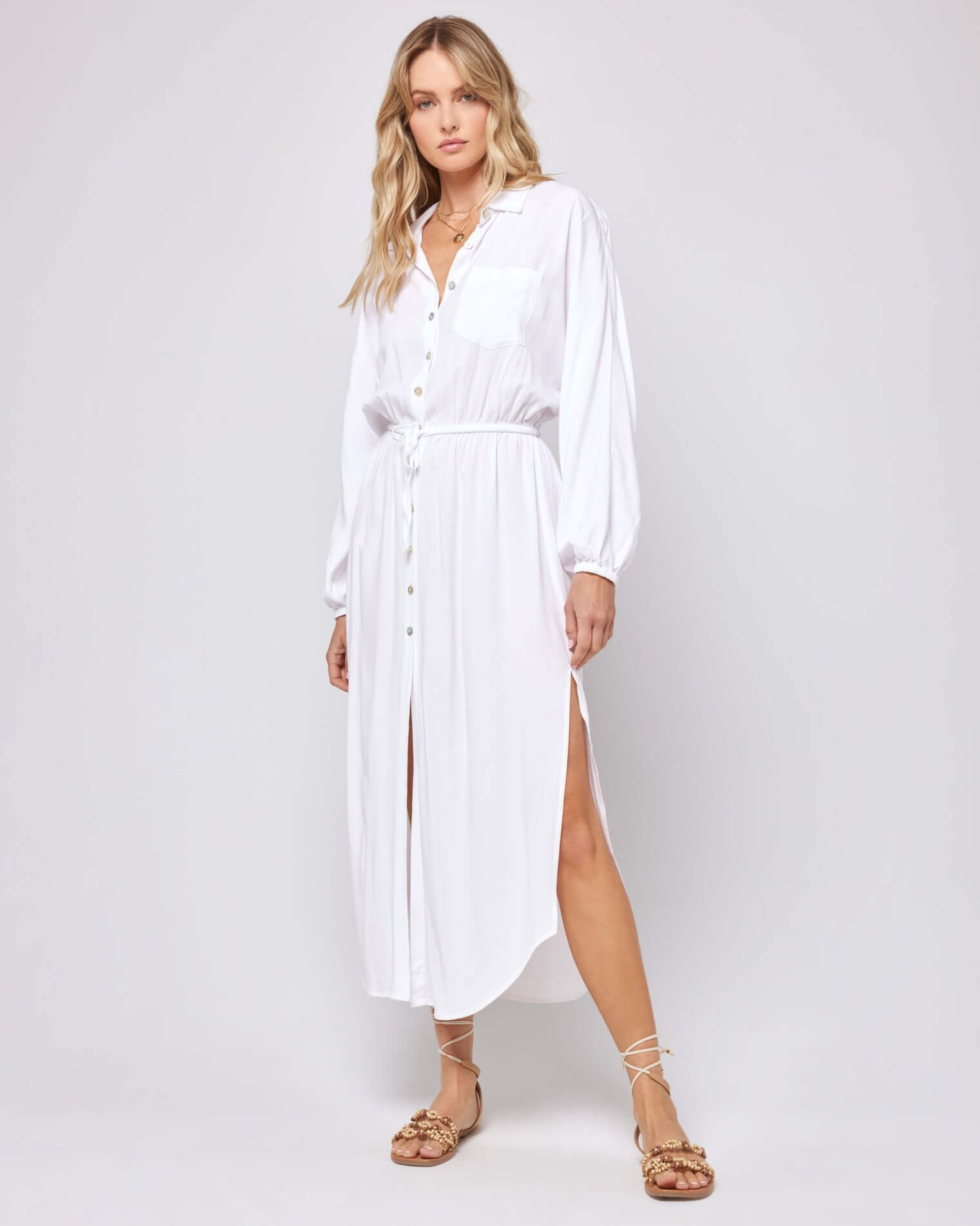LSpace - Logan Dress - White - Sands Boutique
