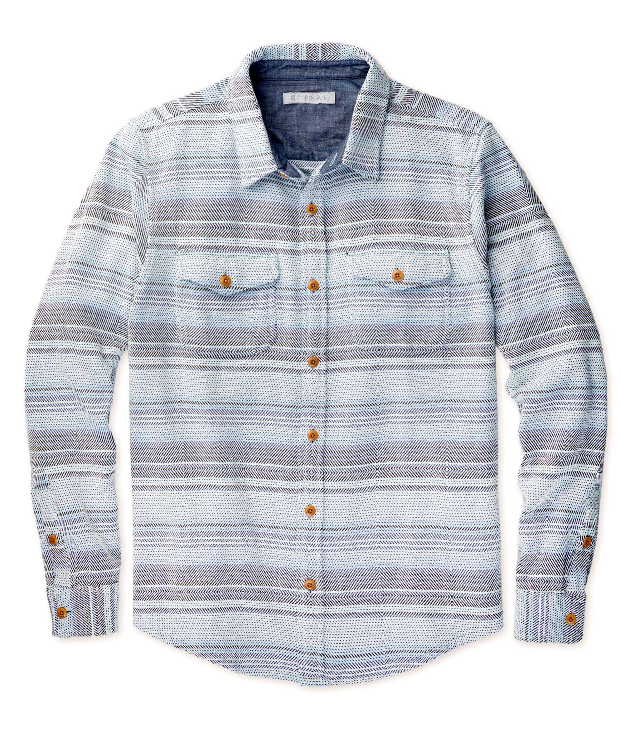 Outerknown - Blanket Shirt - Sky Blue Mojave - Sands Boutique