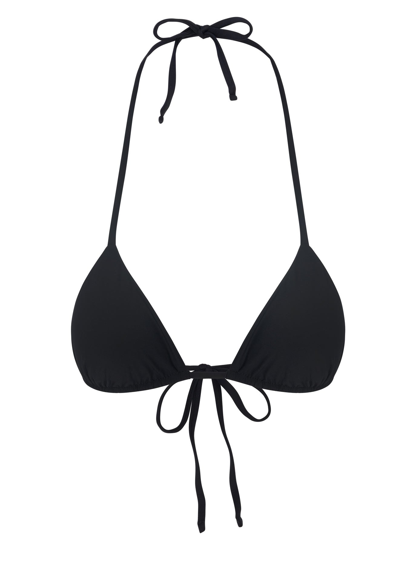 Channel Islands Top - Black - Sands Swim - String Bikini Top